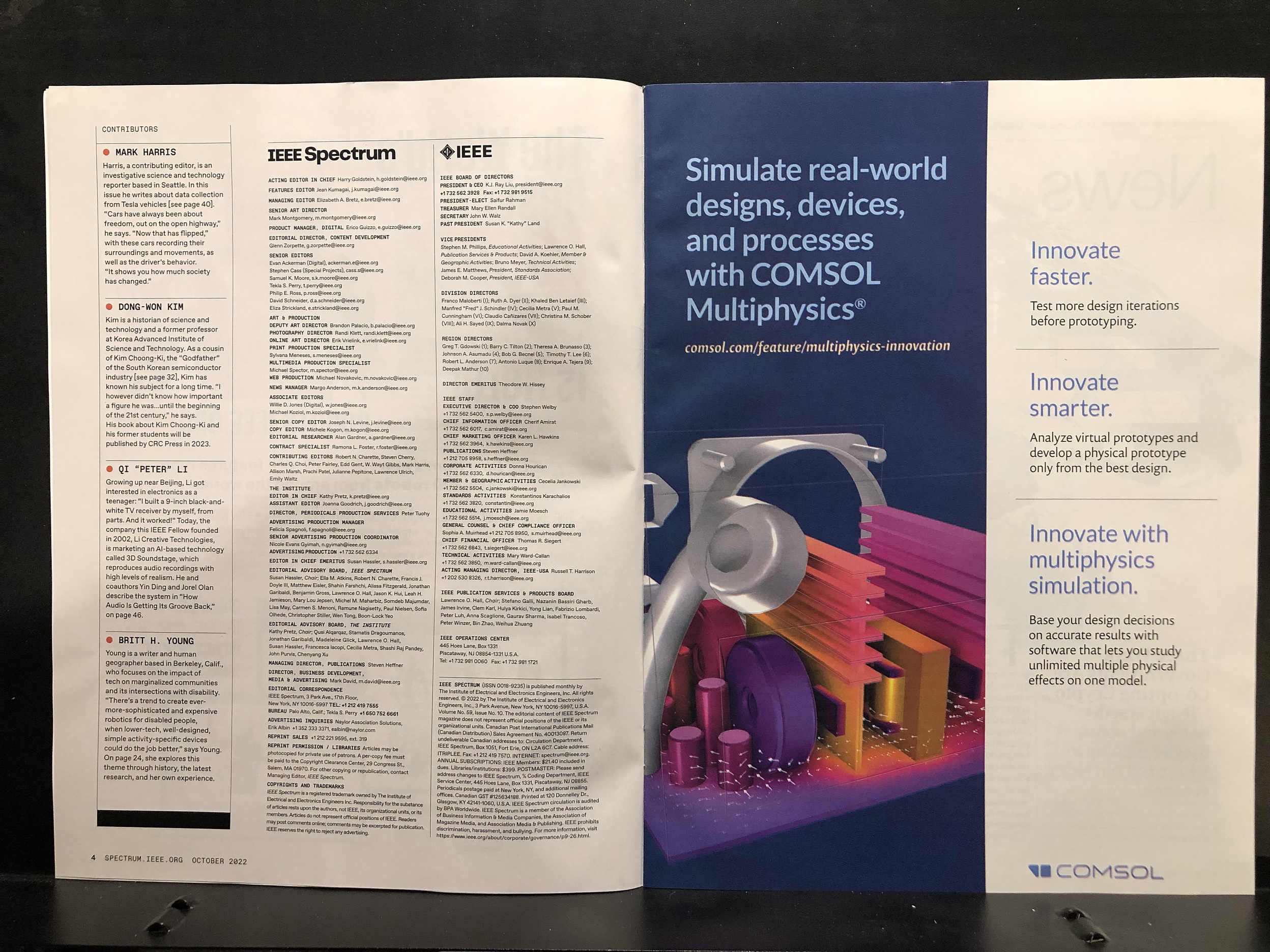 IEEE Spectrum - October, 2022 - Parry Game Preserve