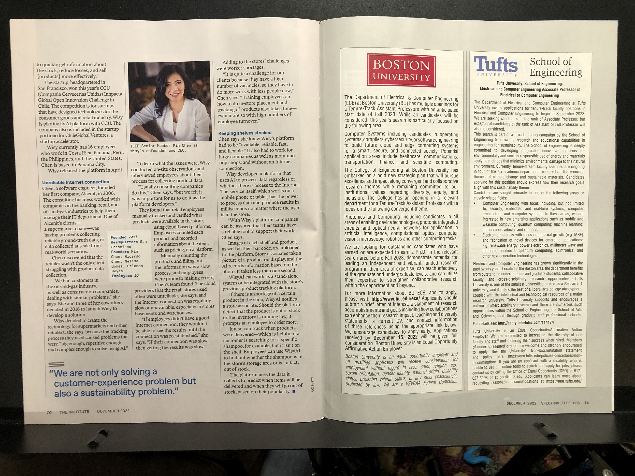 IEEE Spectrum - December, 2022 - Parry Game Preserve