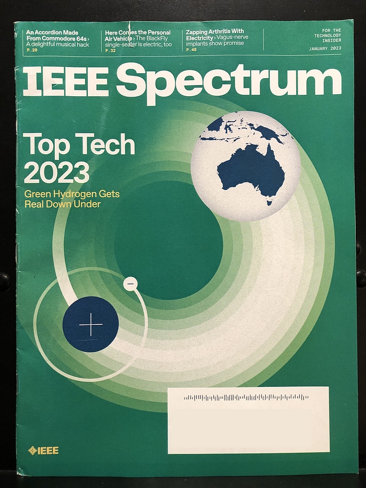 IEEE Spectrum - January, 2023 - Parry Game Preserve