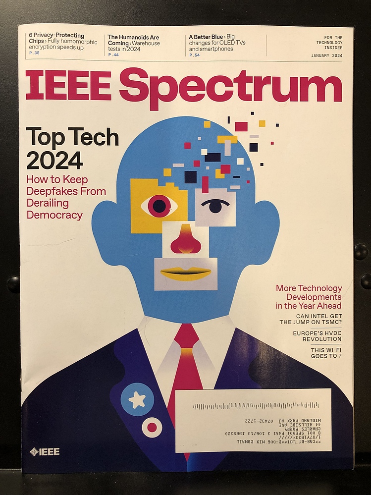 IEEE Spectrum - January, 2024 - Parry Game Preserve