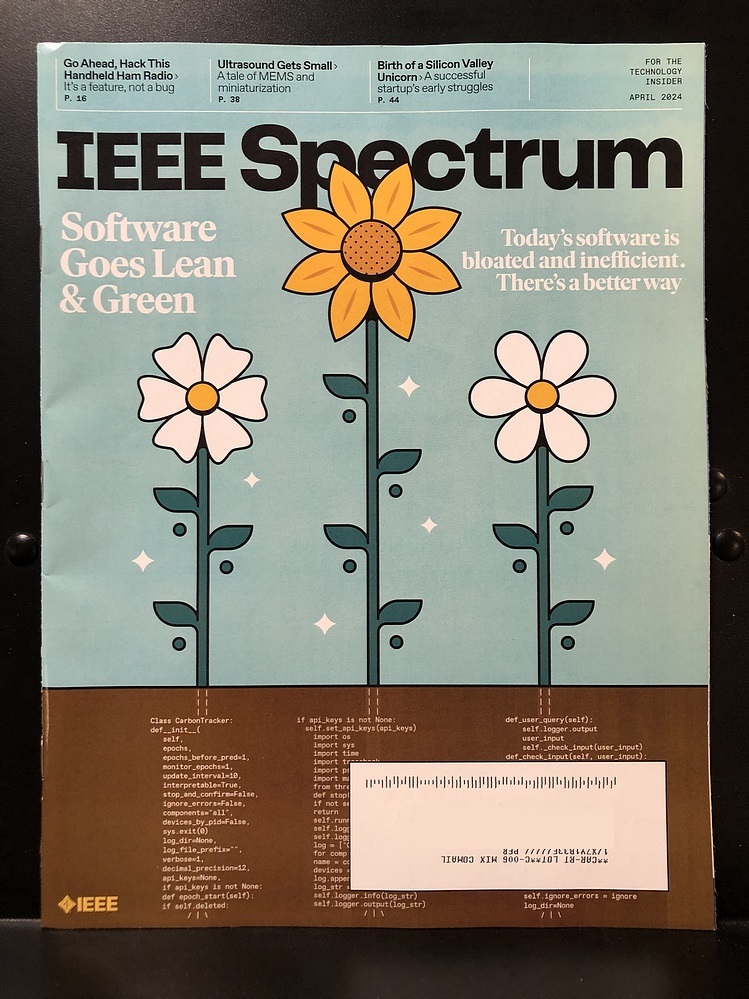 IEEE Spectrum - April, 2024 - Parry Game Preserve