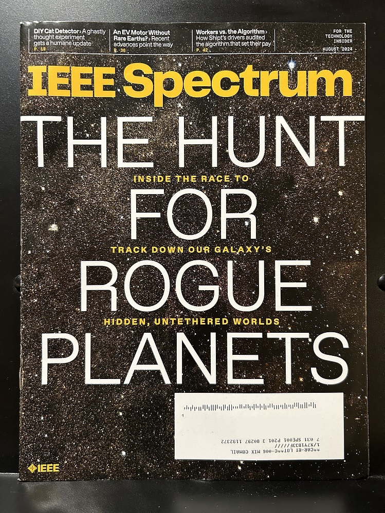 IEEE Spectrum - August, 2024 - Parry Game Preserve