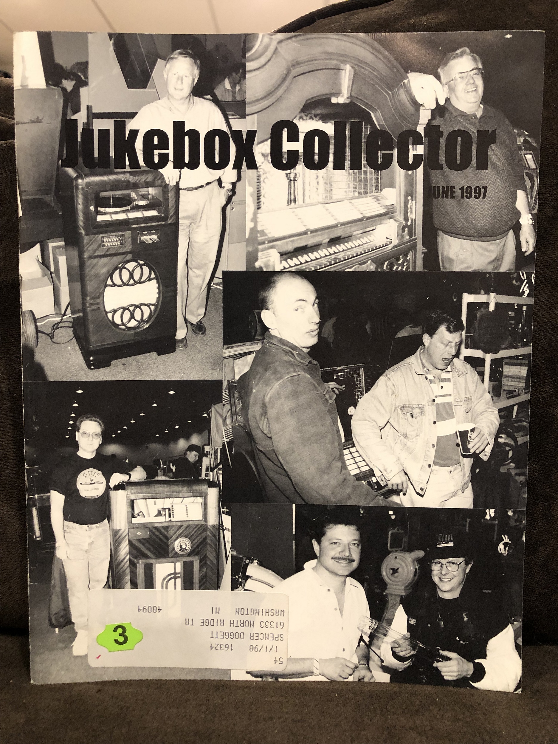 Jukebox Collector - June, 1997 - Parry Game Preserve