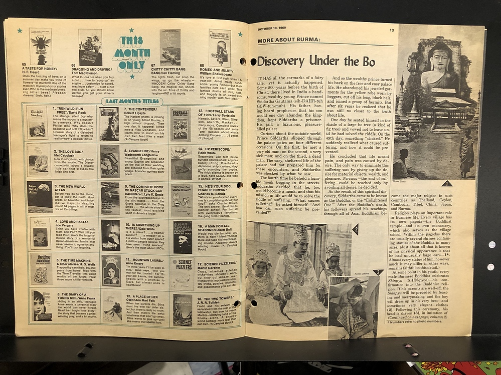 Junior Scholastic - October 13, 1969 - Parry Game Preserve
