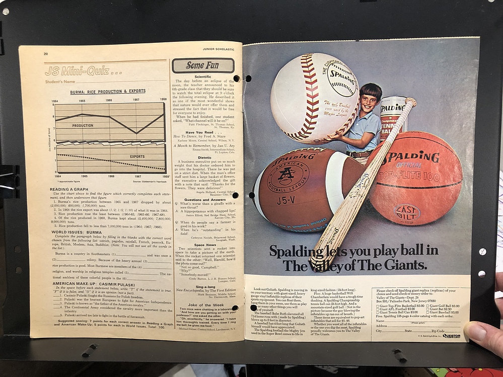 Junior Scholastic - October 13, 1969 - Parry Game Preserve