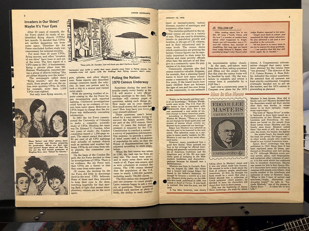 Junior Scholastic - January 12, 1970 - Parry Game Preserve