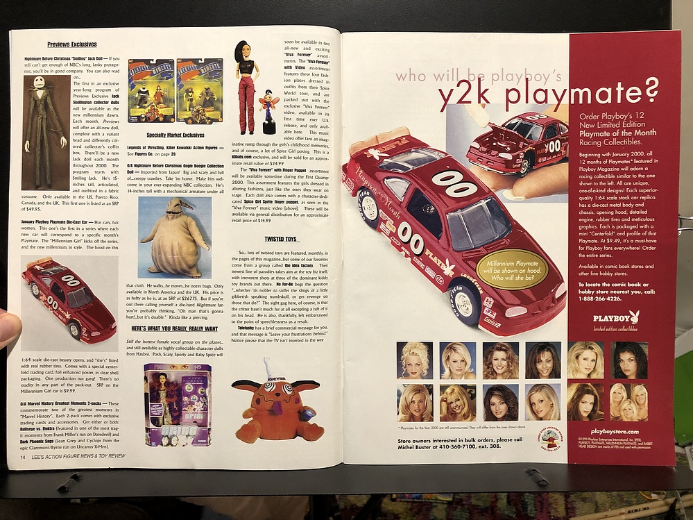 Lee's Action Figure News & Toy Review - December, 1999 - Parry Game ...