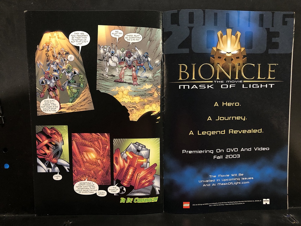 LEGO Bionicle Magazine - March, 2003 - Parry Game Preserve