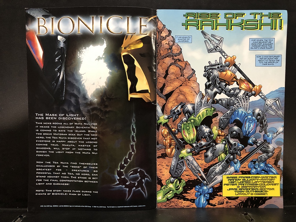 LEGO Bionicle Magazine - July, 2003 - Parry Game Preserve