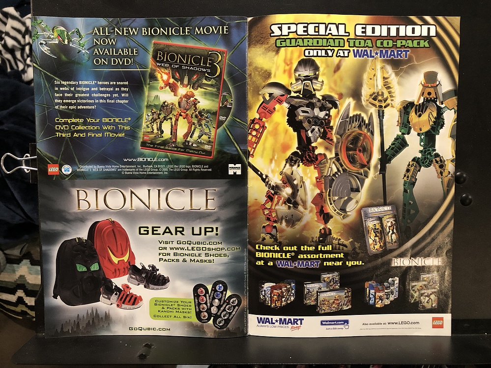 bionicle 2005 sets