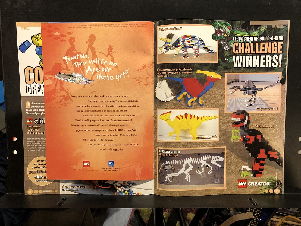 LEGO Club Magazine - Jan-Feb, 2008 - Parry Game Preserve