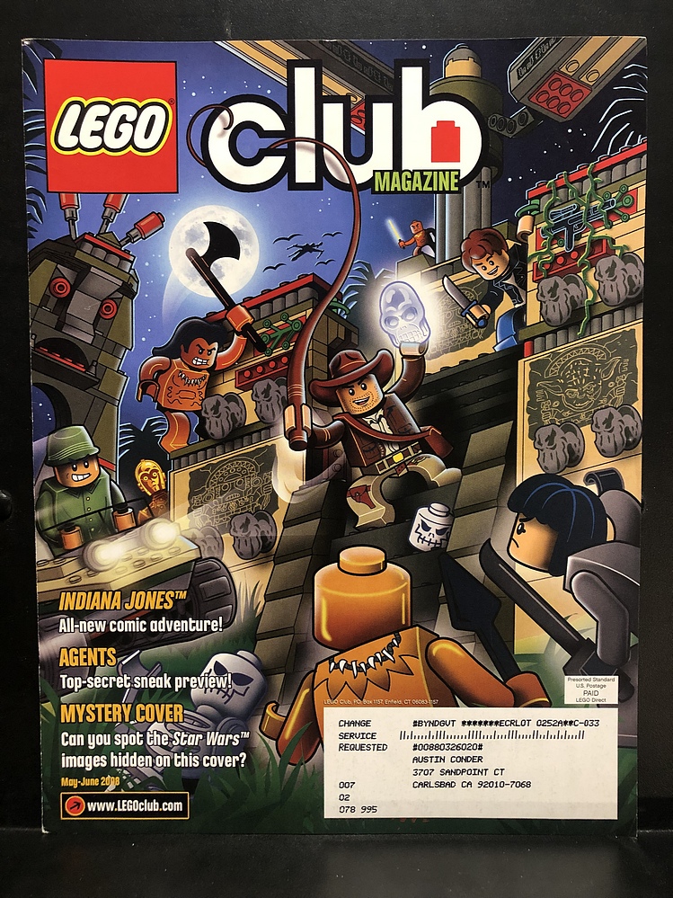 LEGO Club Magazine - May/June, 2008 - Parry Game Preserve