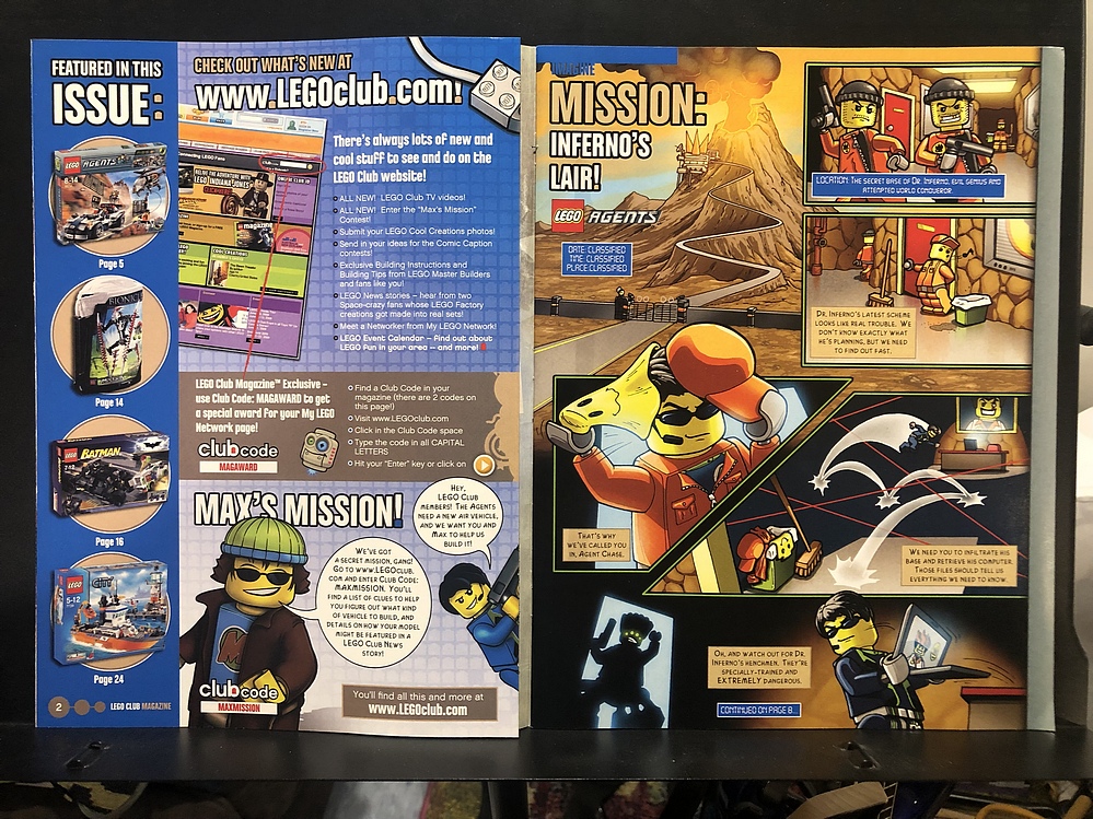 LEGO Club Magazine - July - August, 2008 - Parry Game Preserve