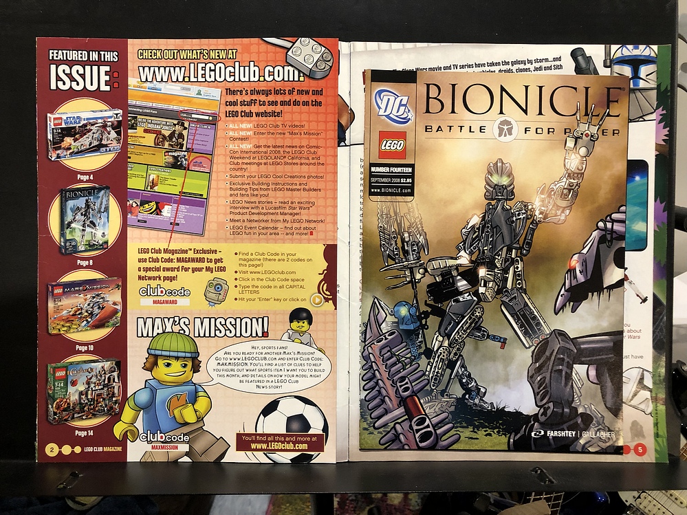 LEGO Club Magazine - September-October, 2008 - Parry Game Preserve