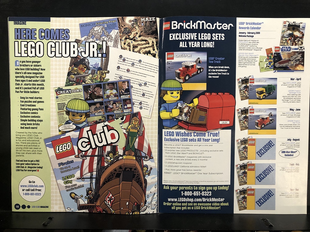 LEGO Club Magazine - Jan/Feb, 2009 - Parry Game Preserve