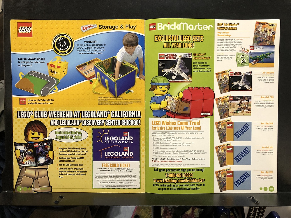 LEGO Club Magazine - May - June, 2010 - Parry Game Preserve