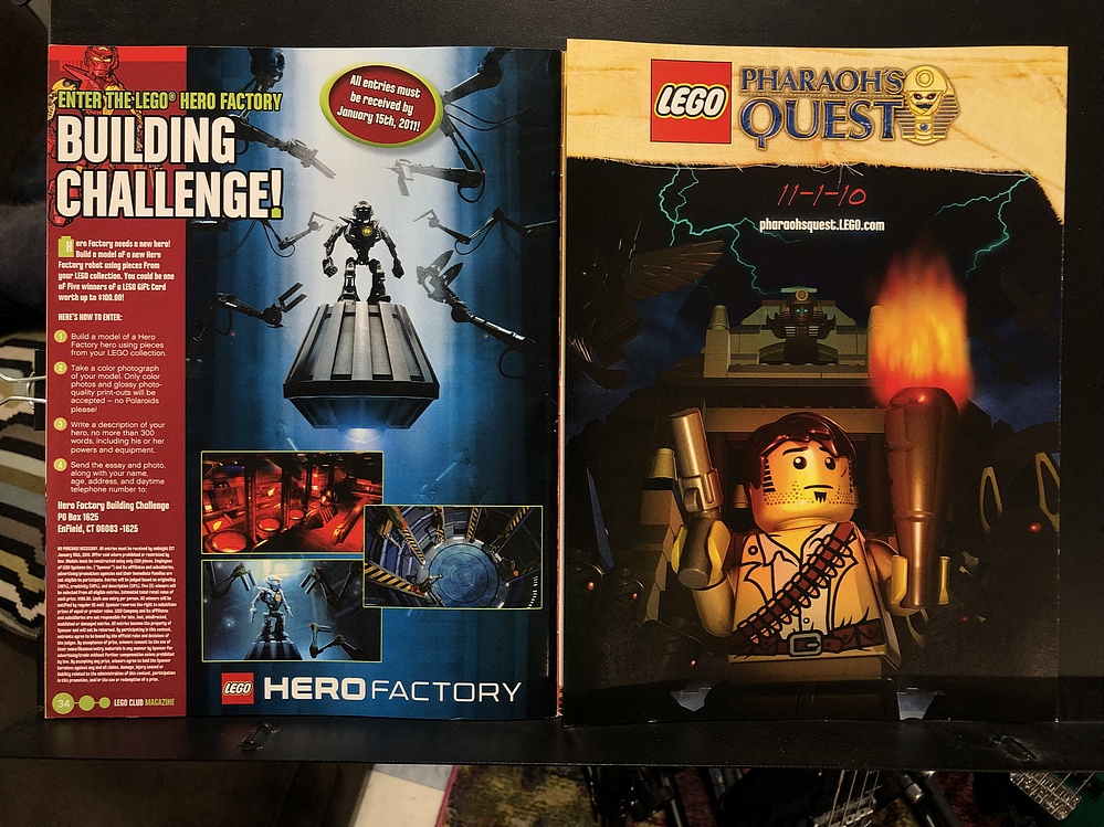 LEGO Club Magazine - November/December, 2010 - Parry Game Preserve