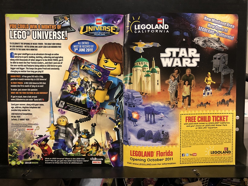 LEGO Club Magazine - May/June, 2011 - Parry Game Preserve