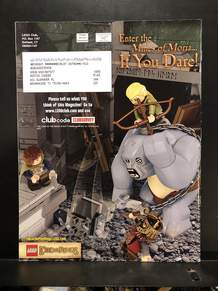 LEGO Club Magazine - July-August, 2012 - Parry Game Preserve