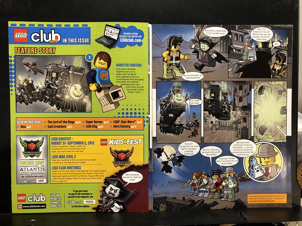 LEGO Club Magazine - July-August, 2012 - Parry Game Preserve