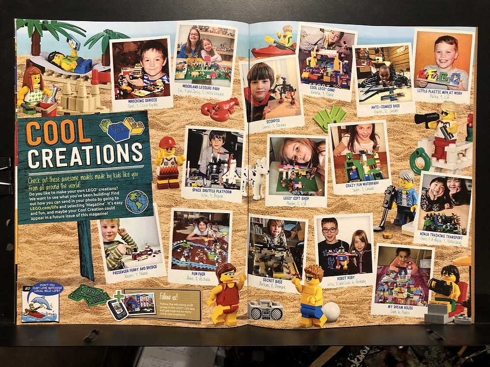LEGO Life Magazine - June-August, 2017 - Parry Game Preserve