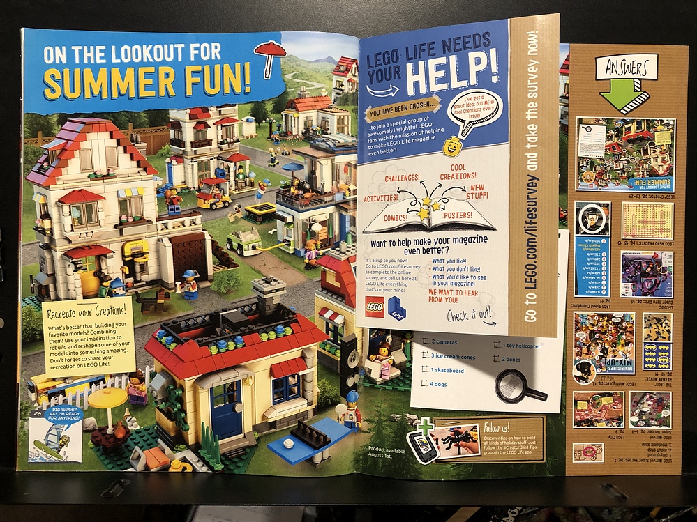 LEGO Life Magazine - June-August, 2017 - Parry Game Preserve