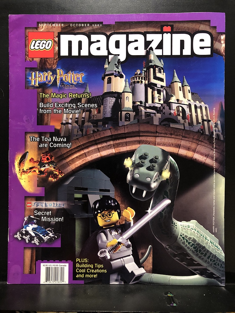 LEGO Magazine - September - October, 2002 - Parry Game Preserve