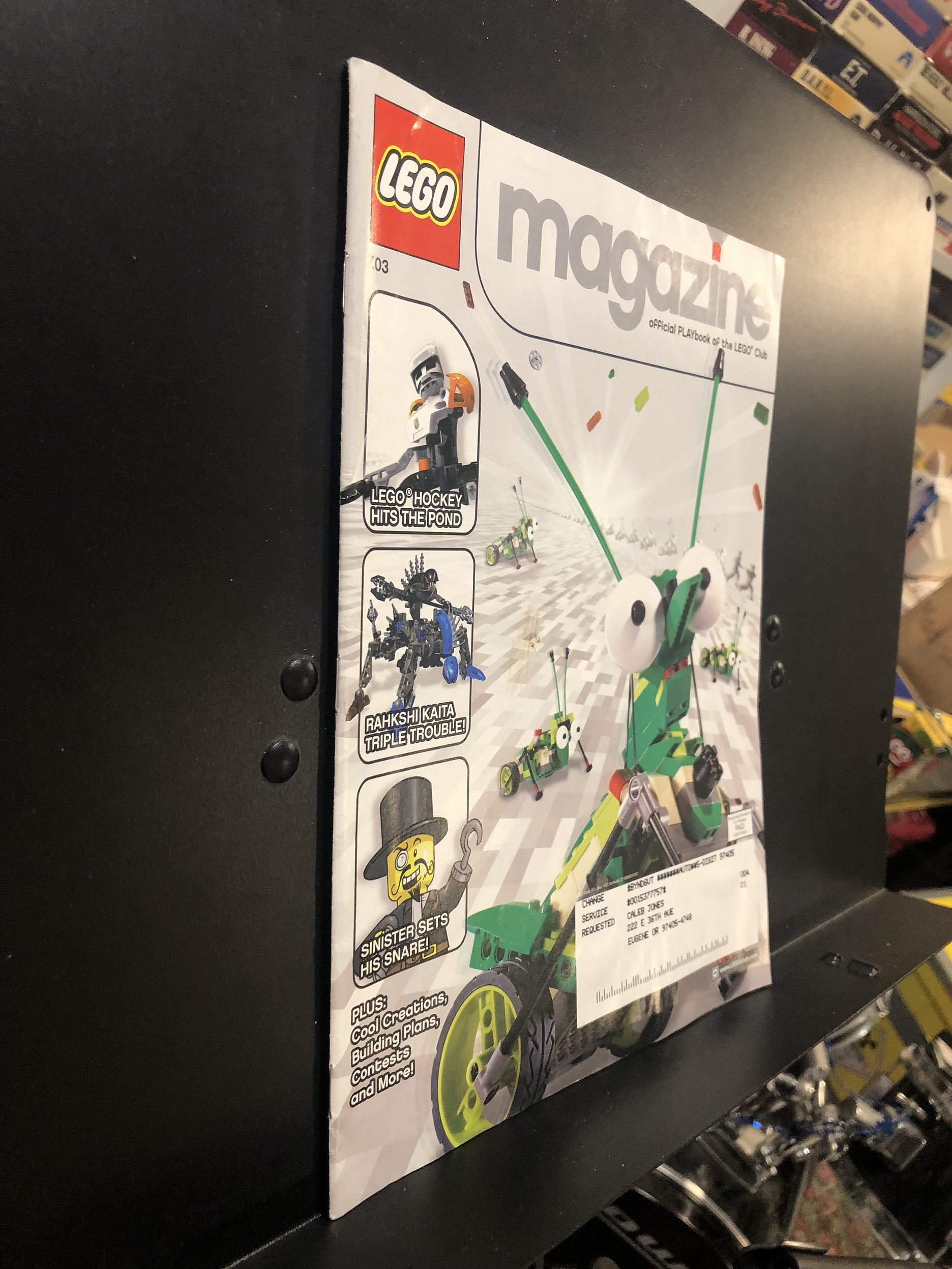 LEGO Magazine - July - August, 2003 - Parry Game Preserve