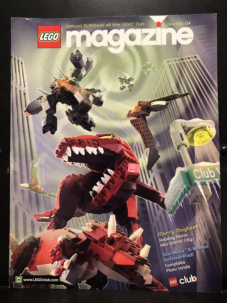 LEGO Magazine - November - December, 2004 - Parry Game Preserve