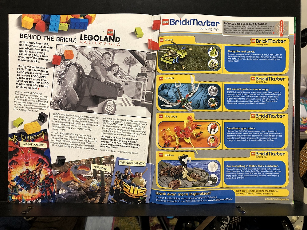 LEGO Magazine - March - April, 2005 - Parry Game Preserve