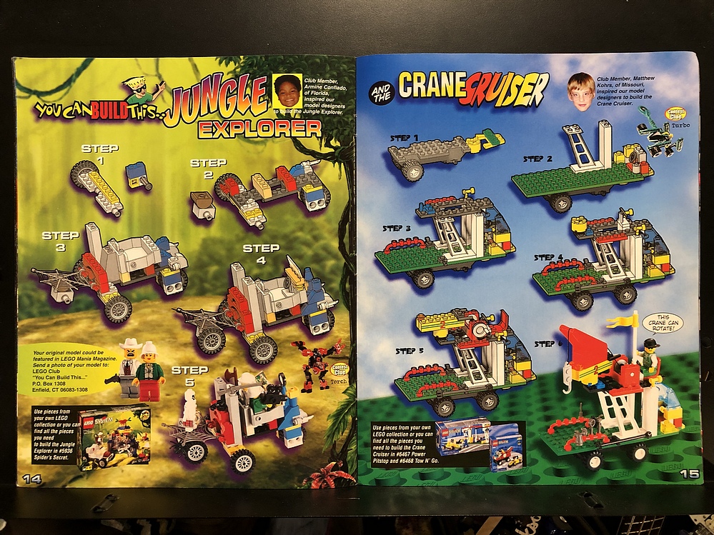 LEGO Mania Magazine - March - April, 1999 - Parry Game Preserve