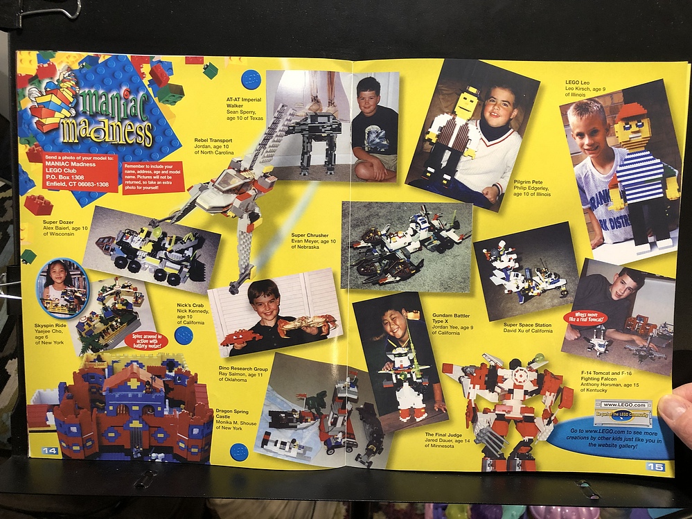 LEGO Mania Magazine - January - February, 2001 - Parry Game Preserve