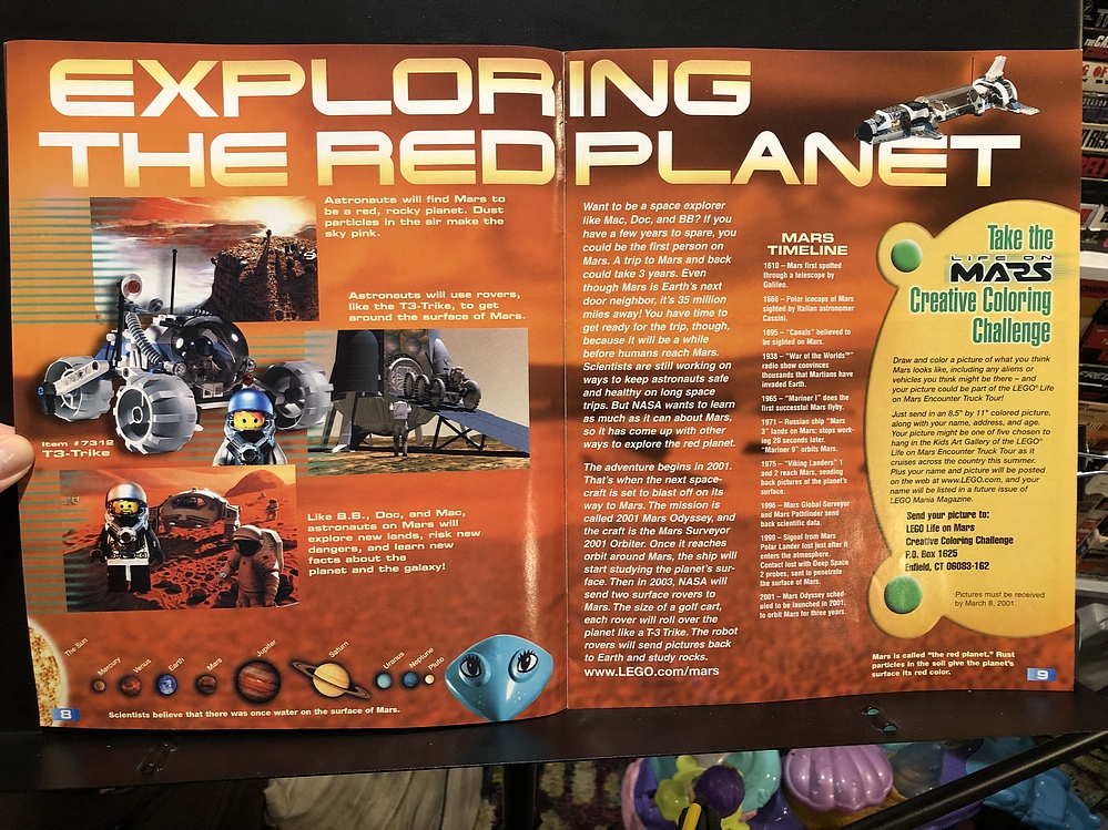 LEGO Mania Magazine - January - February, 2001 - Parry Game Preserve