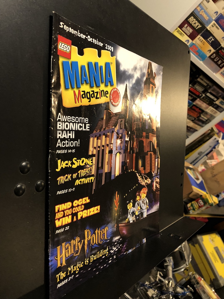 LEGO Mania Magazine - September - October, 2001 - Parry Game Preserve