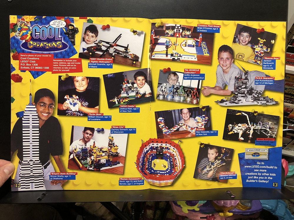 LEGO Mania Magazine - September - October, 2001 - Parry Game Preserve