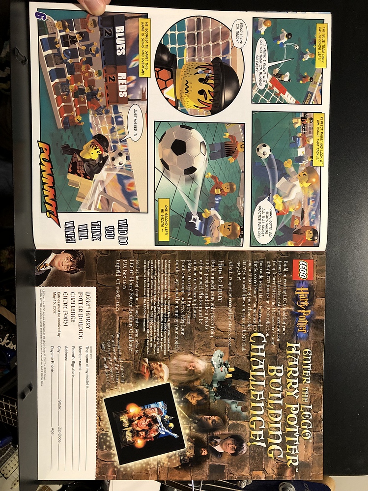 LEGO Mania Magazine - March - April, 2002 - Parry Game Preserve