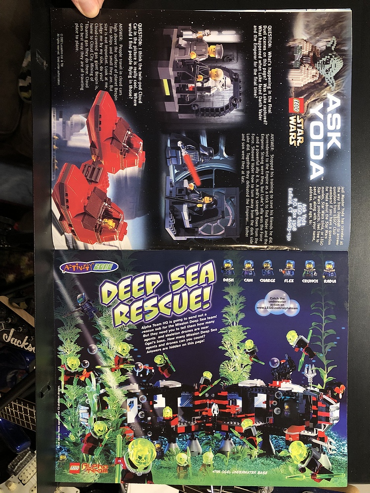 LEGO Mania Magazine - March - April, 2002 - Parry Game Preserve