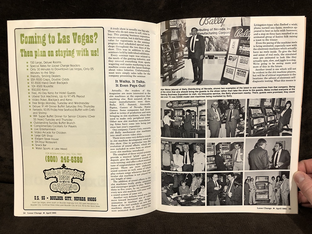 Loose Change - April, 1985 - Parry Game Preserve