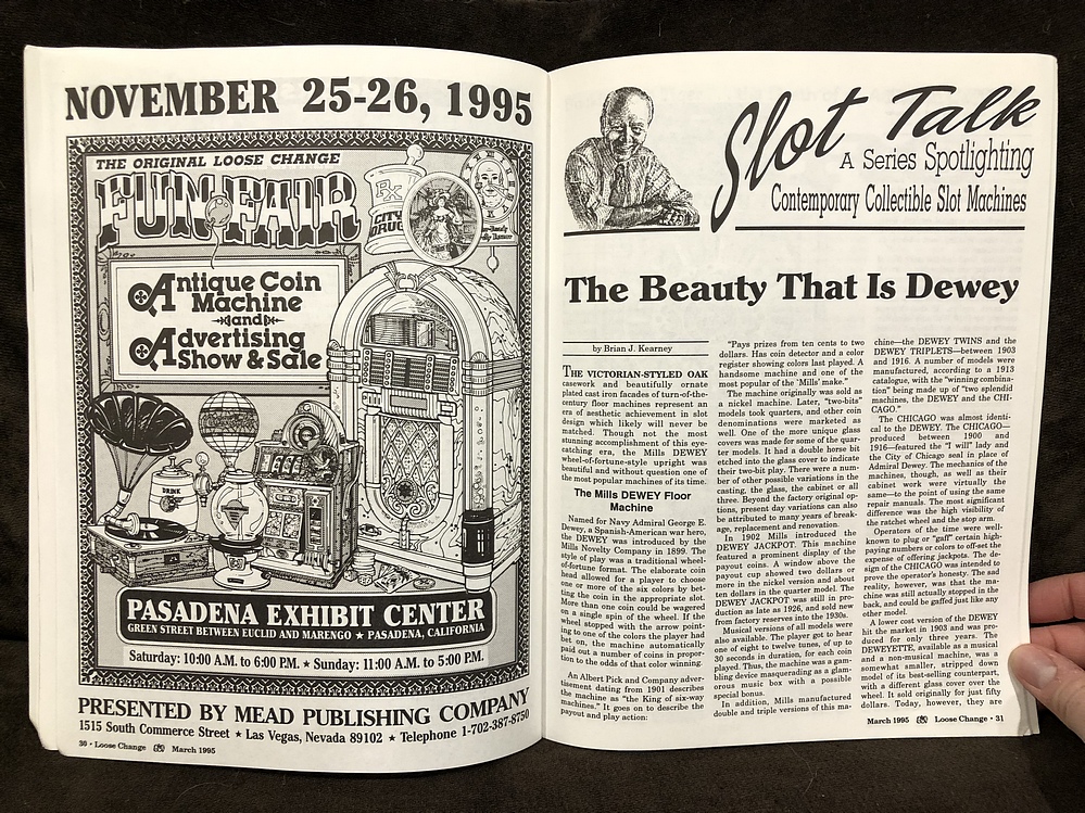 Loose Change - March, 1995 - Parry Game Preserve