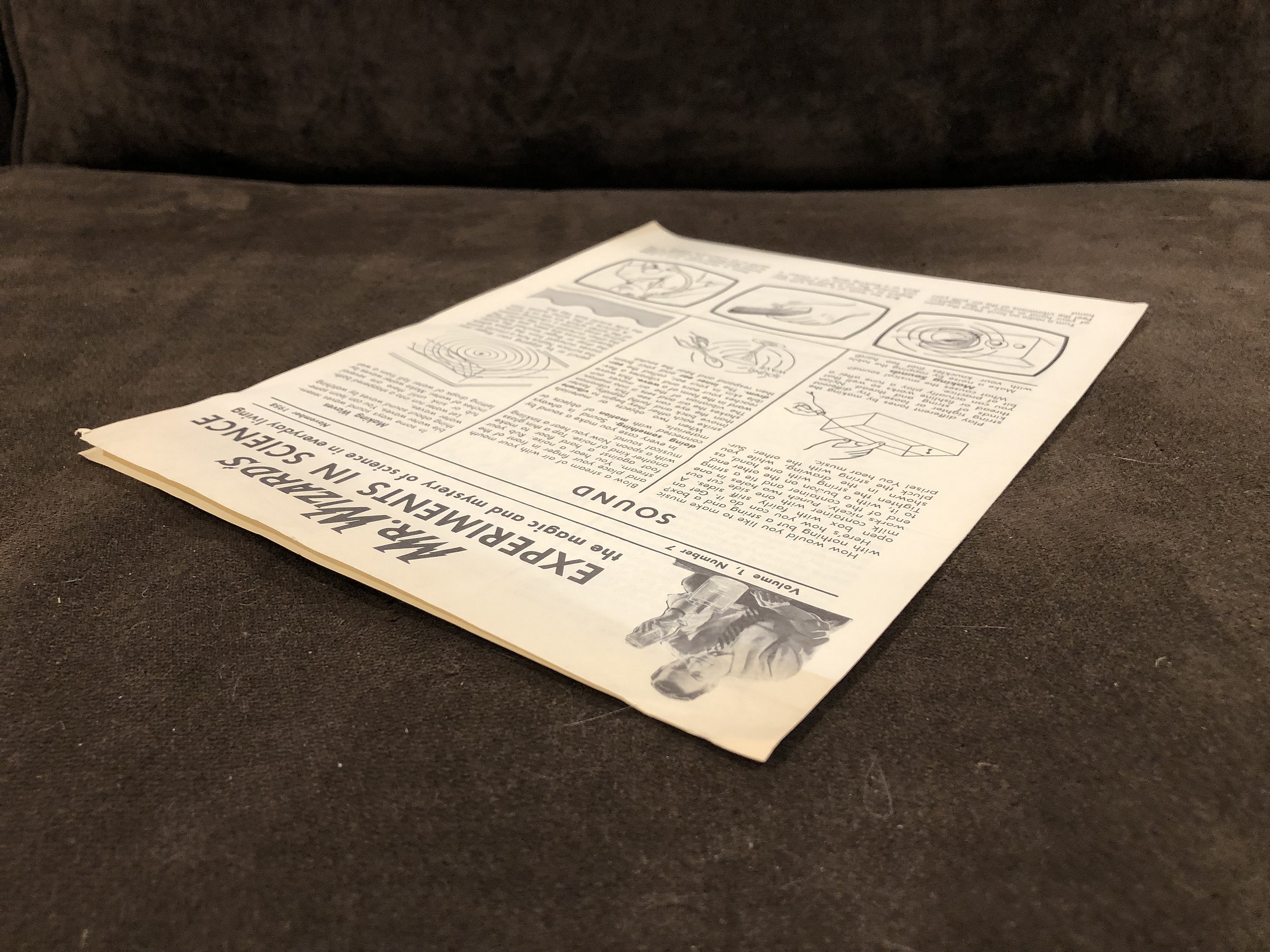 Mr. Wizard's Experiments in Science - November, 1958 - Parry Game Preserve