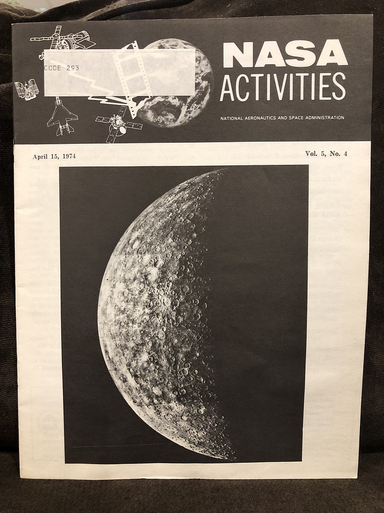 NASA Activities - April 15, 1974 - Parry Game Preserve
