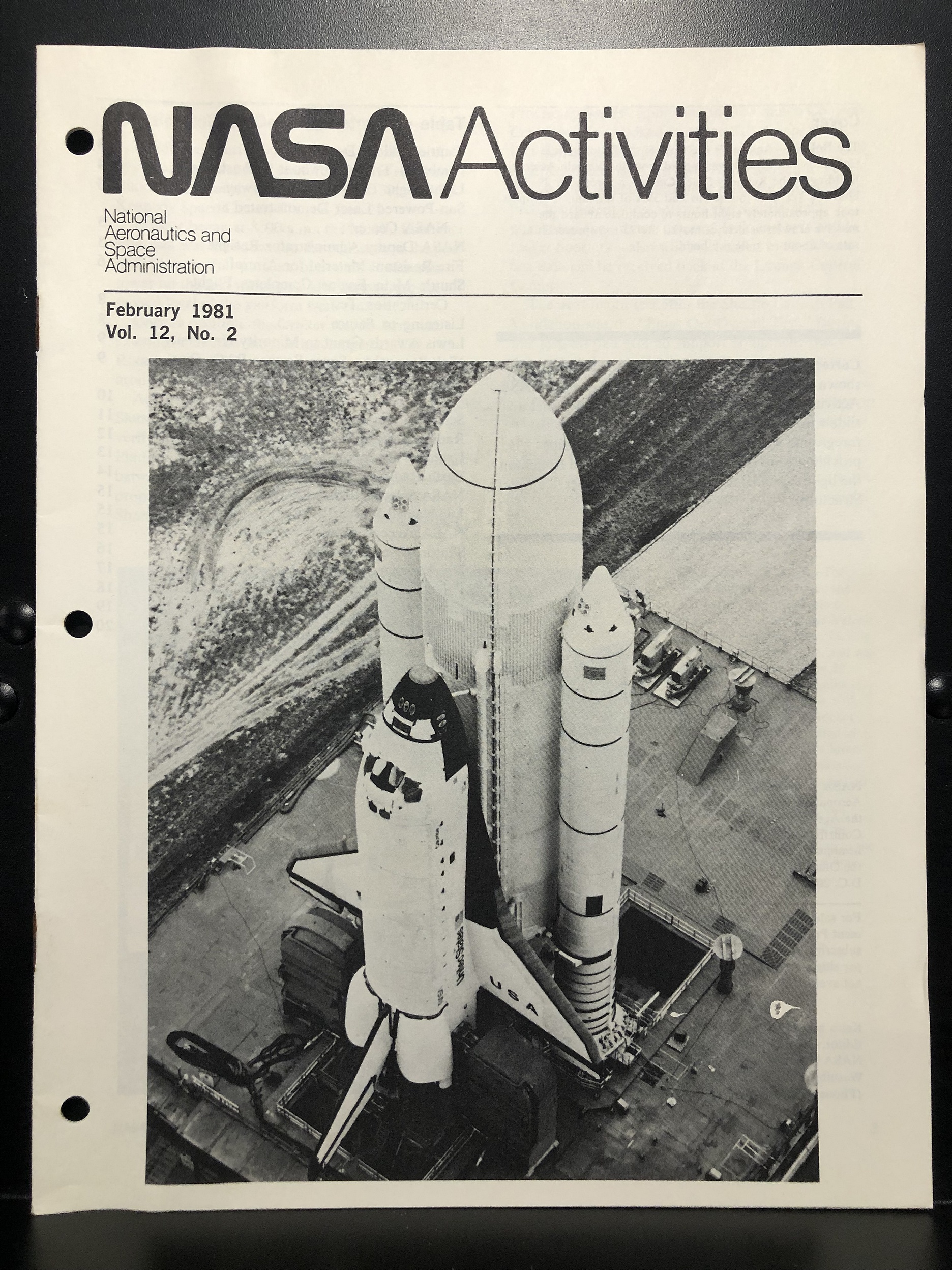 NASA Activities - February, 1981 - Parry Game Preserve