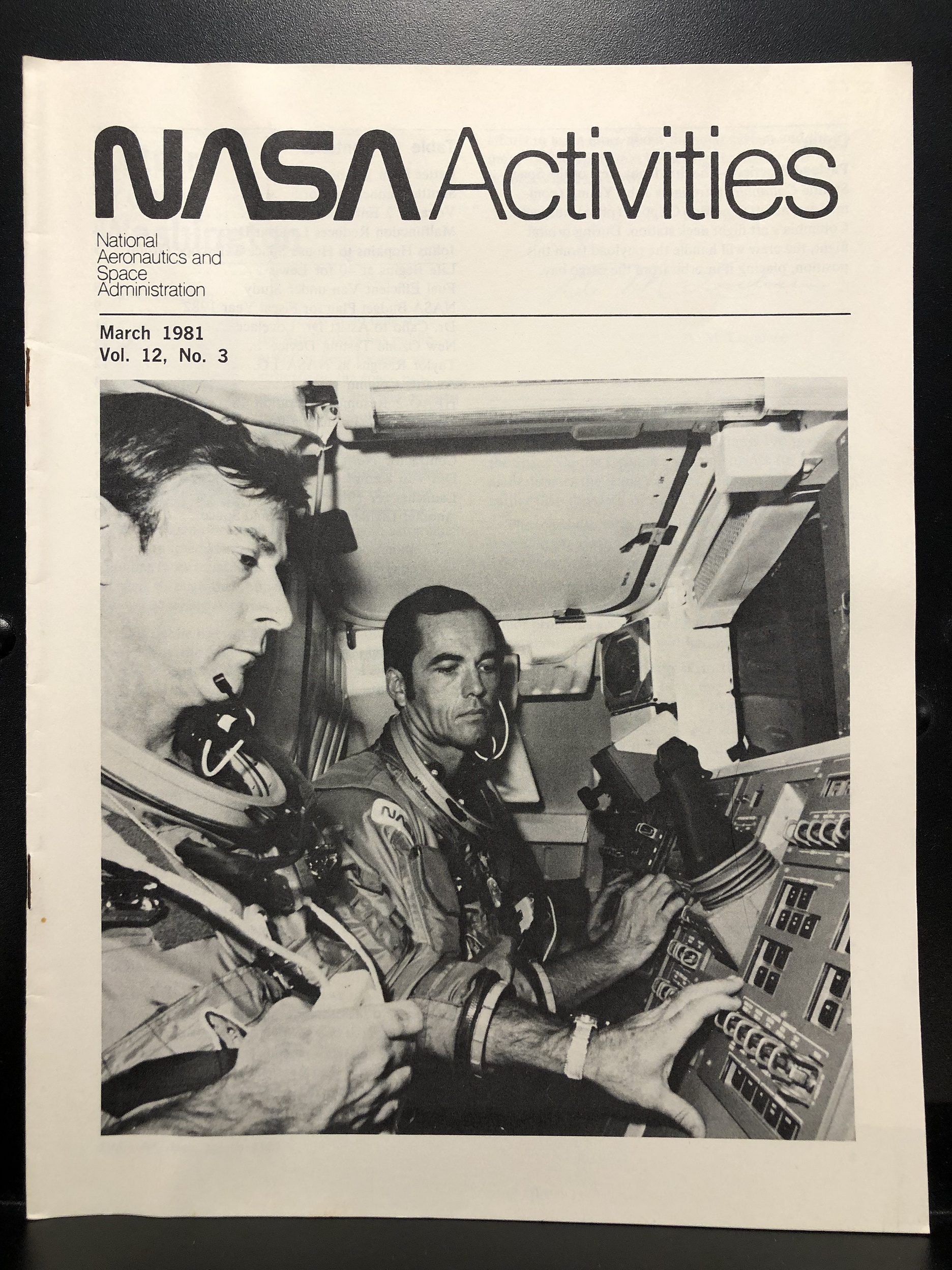 NASA Activities - March, 1981 - Parry Game Preserve