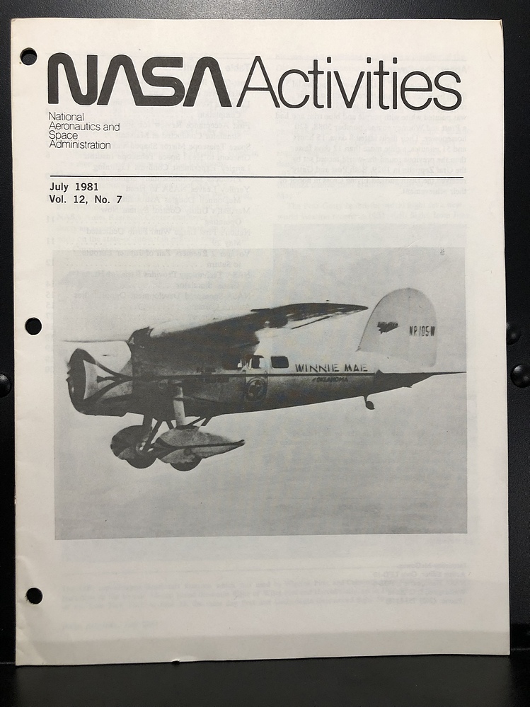 NASA Activities - July, 1981 - Parry Game Preserve