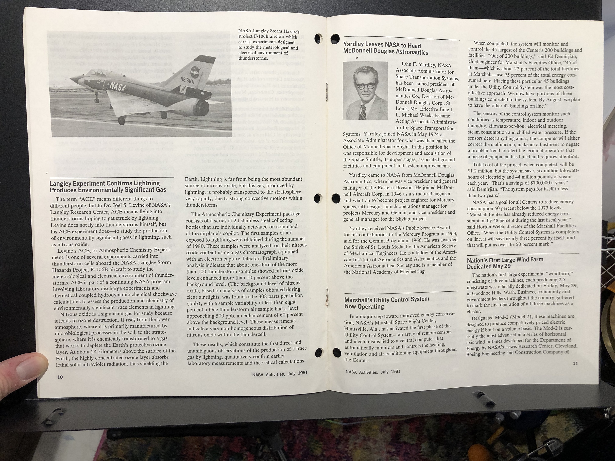 NASA Activities - July, 1981 - Parry Game Preserve