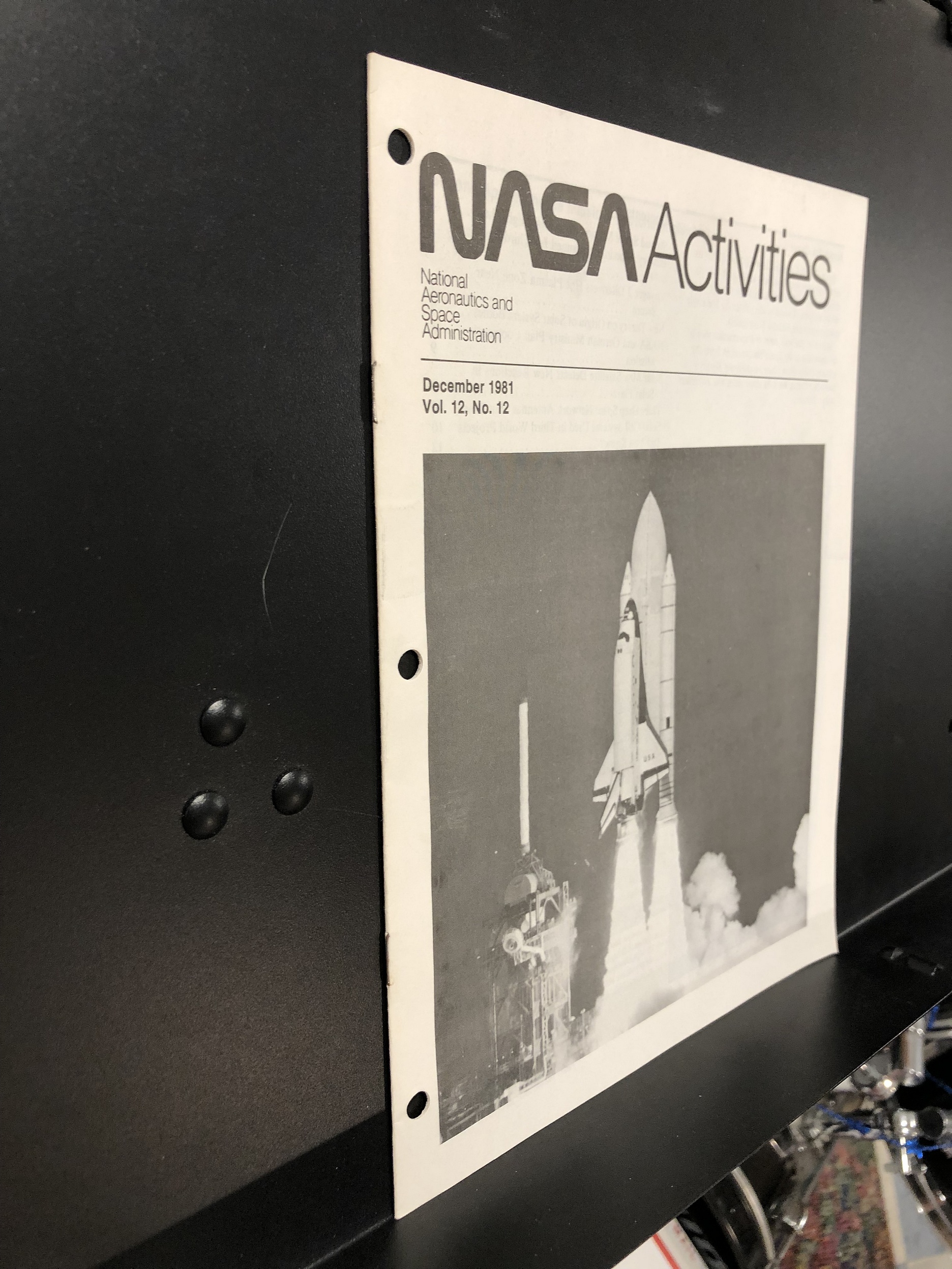 NASA Activities - December, 1981 - Parry Game Preserve