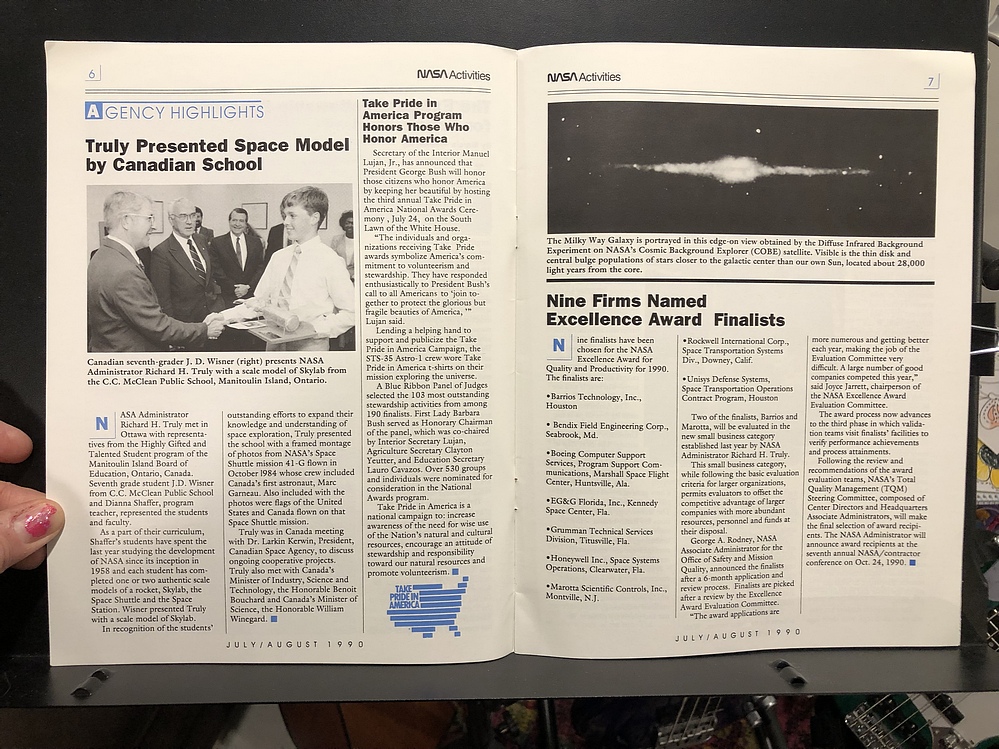 NASA Activities - July, 1990 - Parry Game Preserve