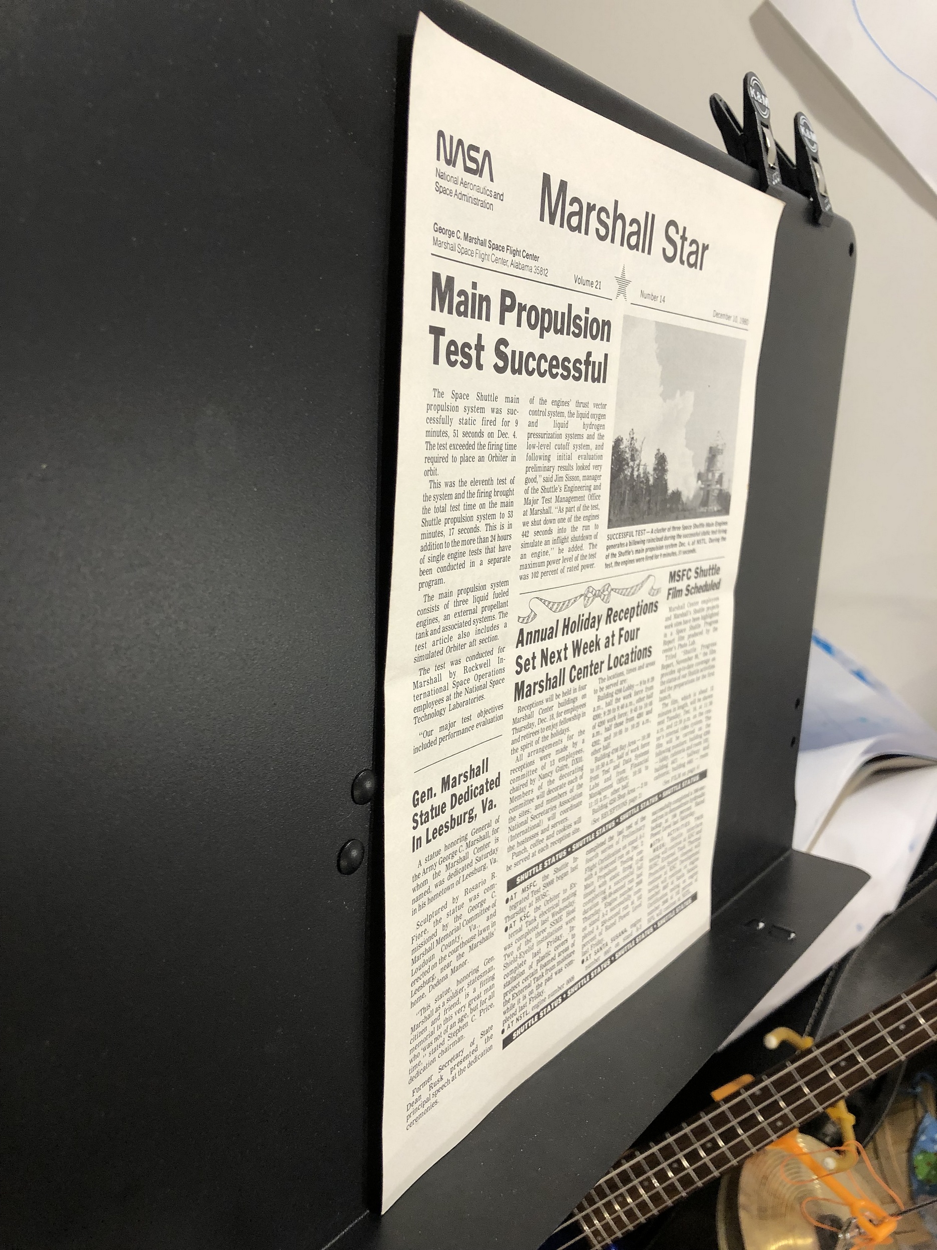 NASA Marshall Star Newsletter - December 10, 1980 - Parry Game Preserve