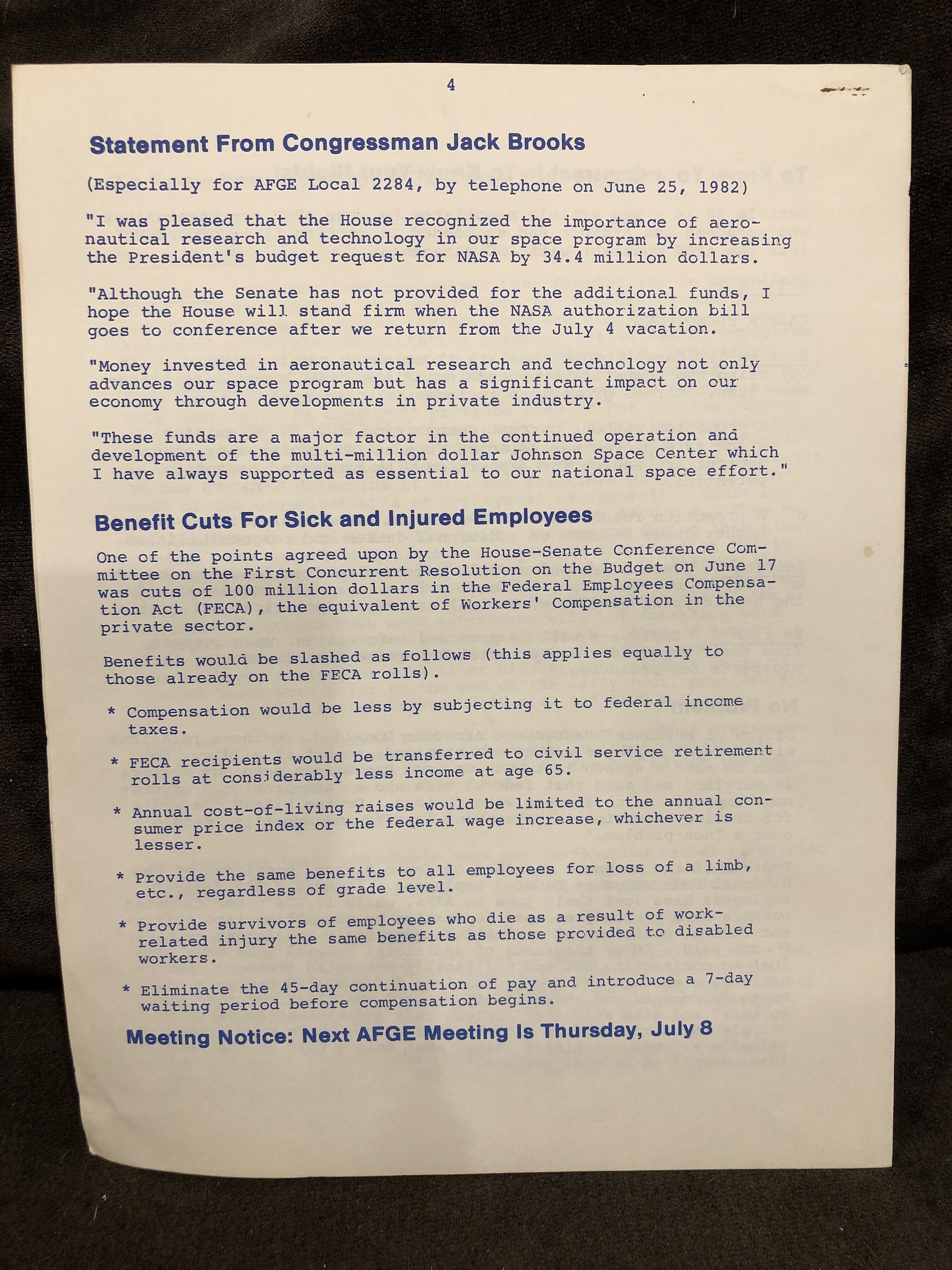 July, 1982 - Parry Game Preserve