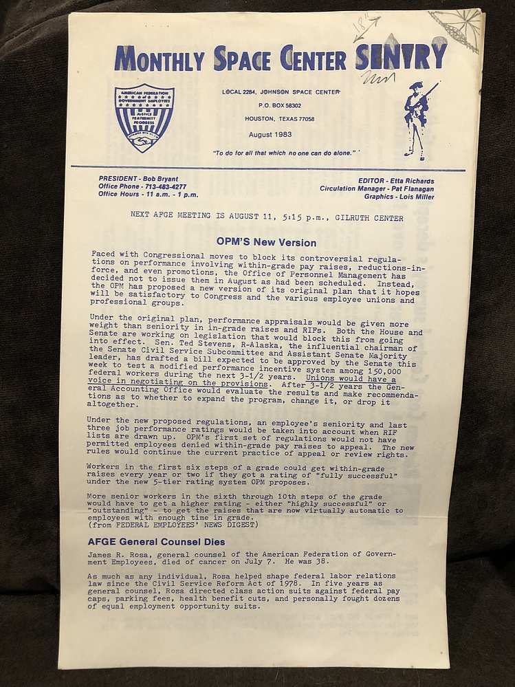 August, 1983 - Parry Game Preserve